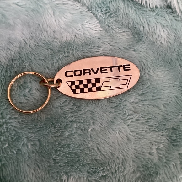 Accessories | Vintage Original Solid Brass Corvette Keychain | Poshmark